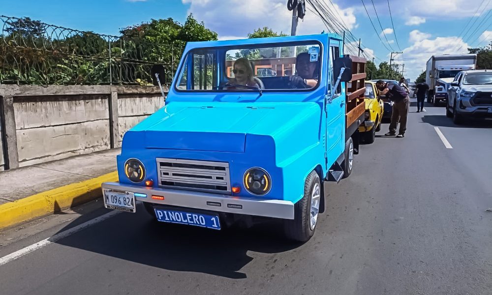 El carro que se nacionalizó nicaragüense y se bautizó como “Pinolero”